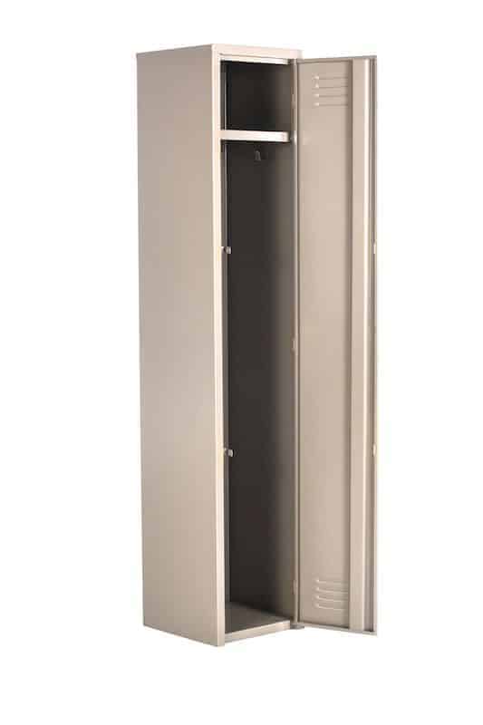 Locker Metálico 1 puerta Arena LR074 – MUEBLERIA GOT MUEBLES MONTERREY